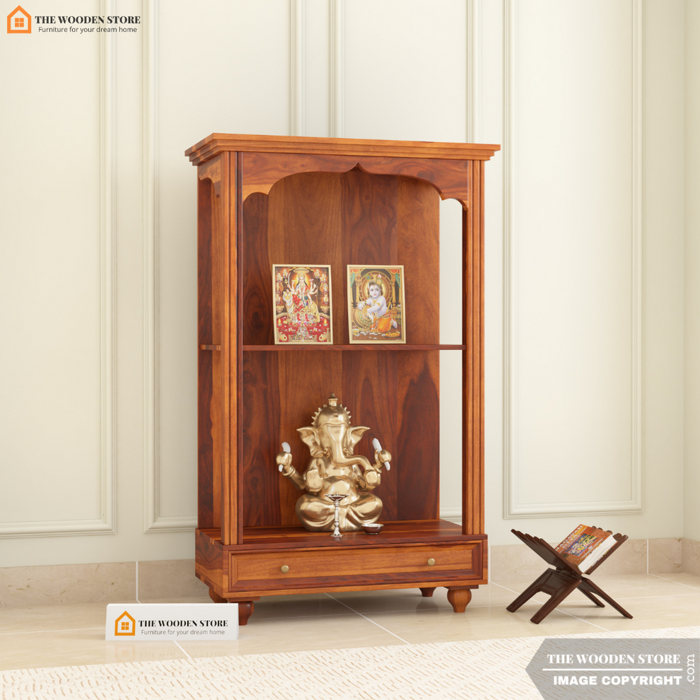 Vivan Home Temple - Premium Handcrafted Sheesham Wood Pooja Mandirs ...